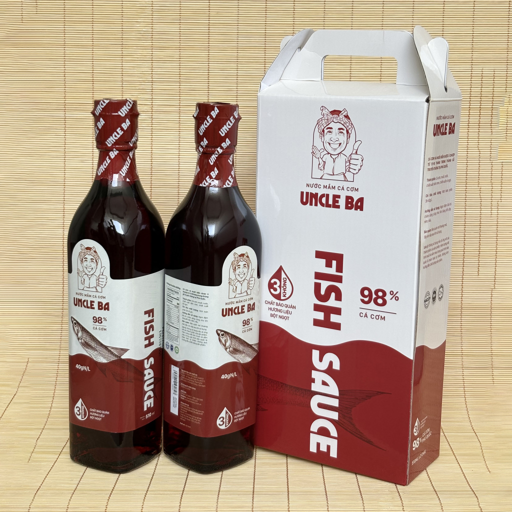 Uncle Ba Fish Sauce 40°N