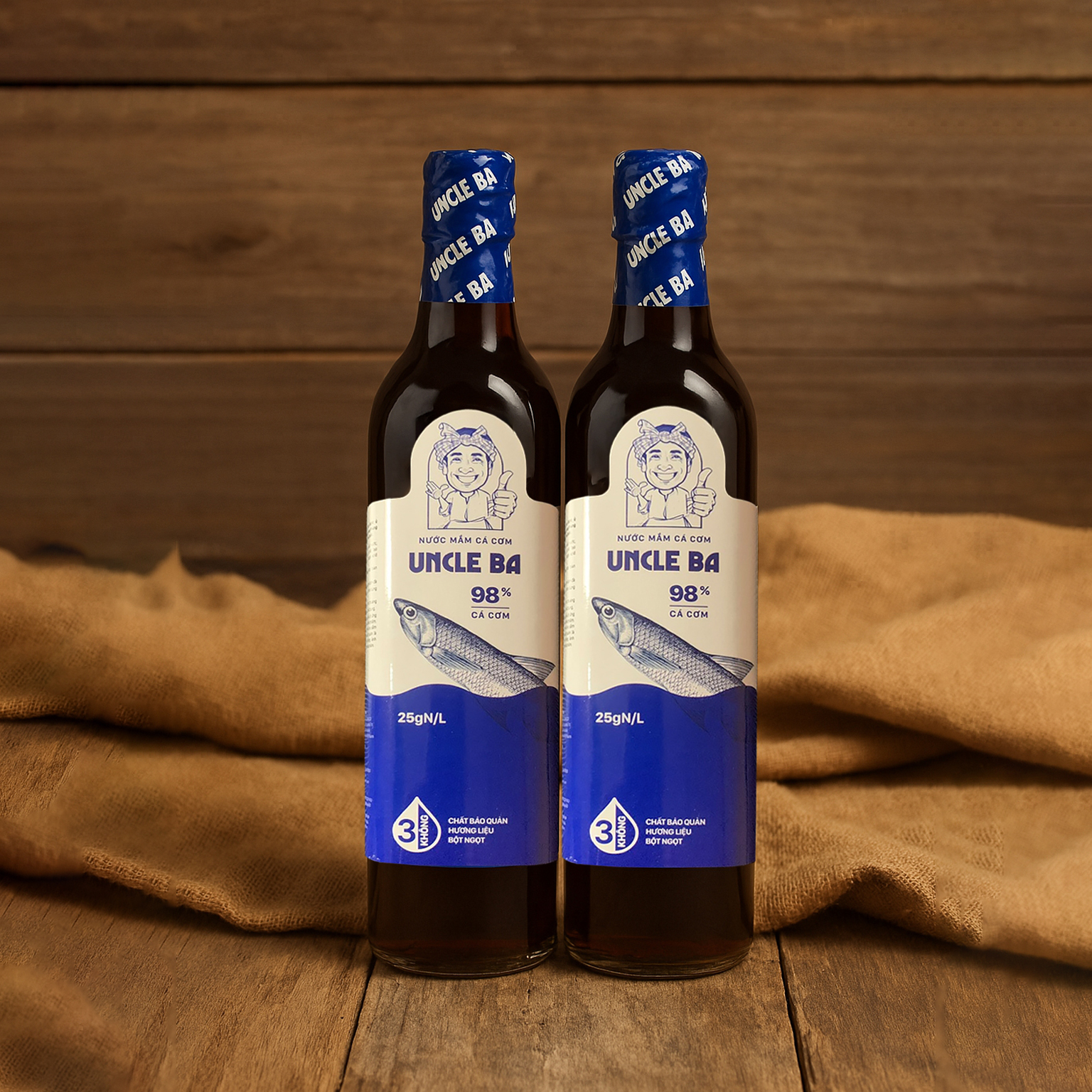 Uncle Ba Fish Sauce 25°N